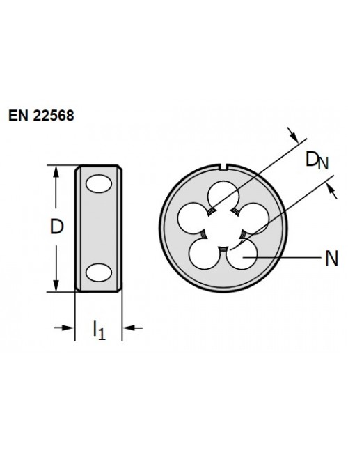 Filière MF 14x1x1.00 6g 61000-M14X1